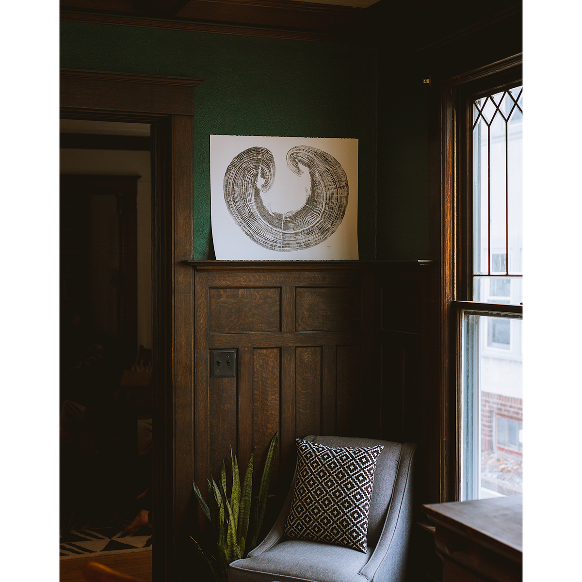 "Poplar" Tree Print - White Paper – HVRNT